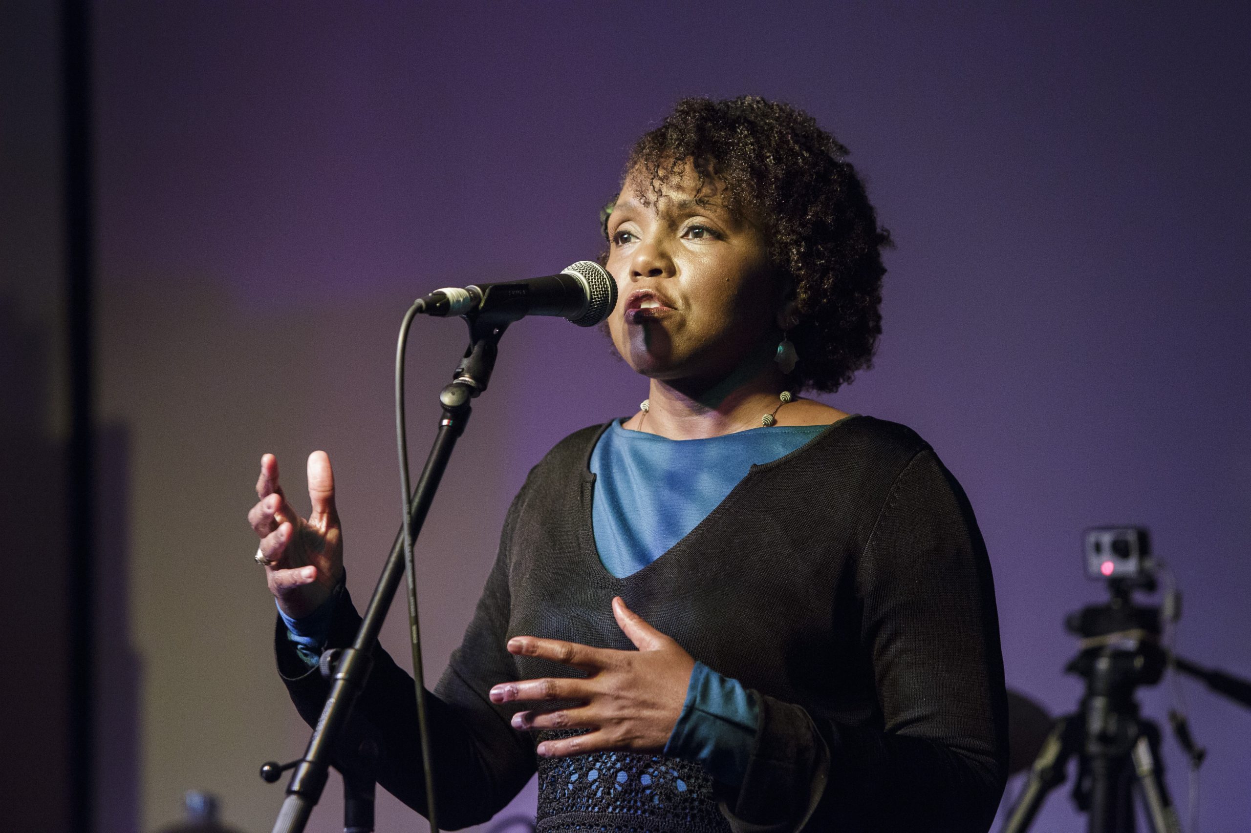 Carleen Anderson inspires at amazing Vocal Masterclass