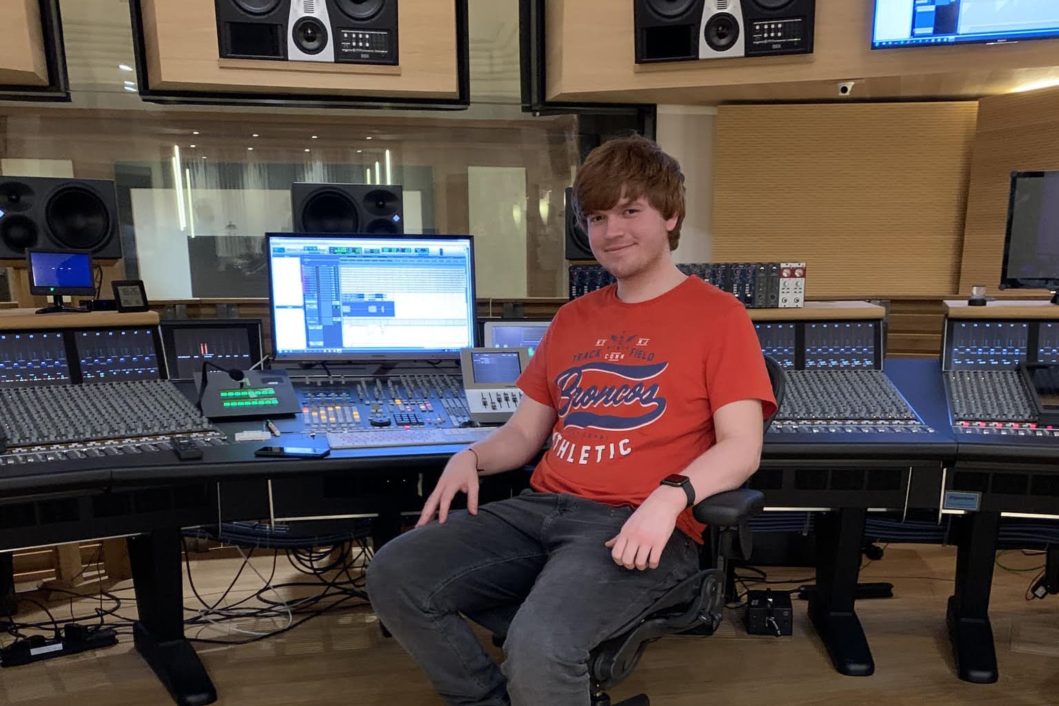 BIMM Brighton's Matt Flood visits Synchron Stage Vienna for Scholarship.